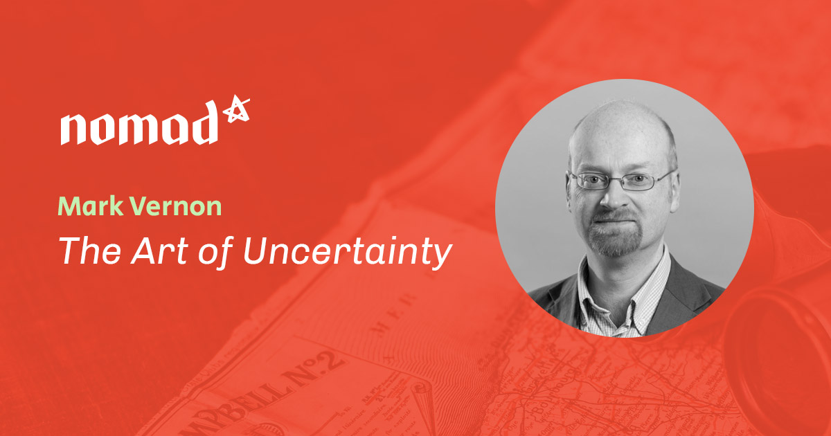 Mark Vernon - The Art of Uncertainty (N144)